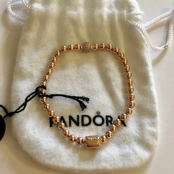 Pandora | Jewelry | Genuine Pandora Beads Pav Bracelet 588342cz7 | Poshmark